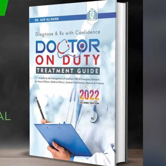 DOCTOR ON DUTY ( TREATMENT GUIDE ) | Daraz.pk