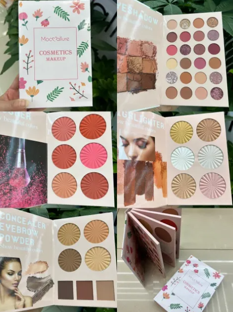Mocallure 4 In 1 Eyeshadow EYESHADE Palette Book complete makeup book ...