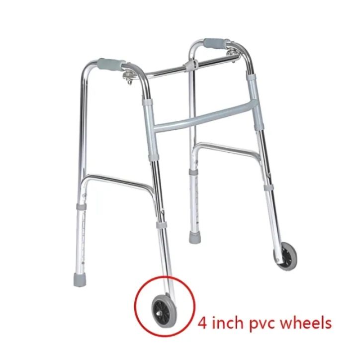 IMPORTED aluminium Folding Walker for Seniors, Adult Walker, WITH ...