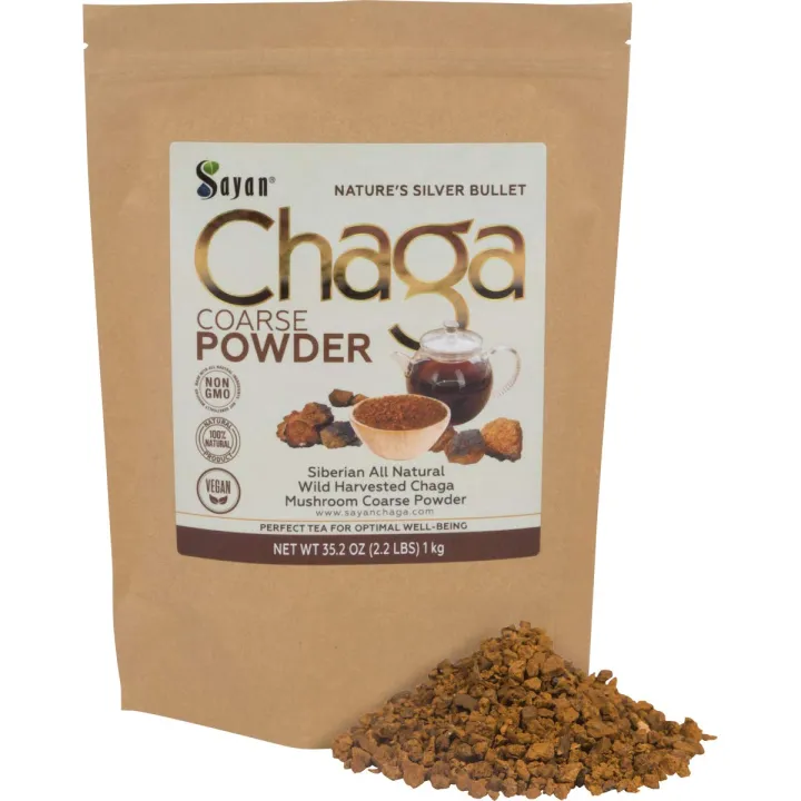 Siberian Raw Ground Chaga Powder 1KG | Daraz.pk
