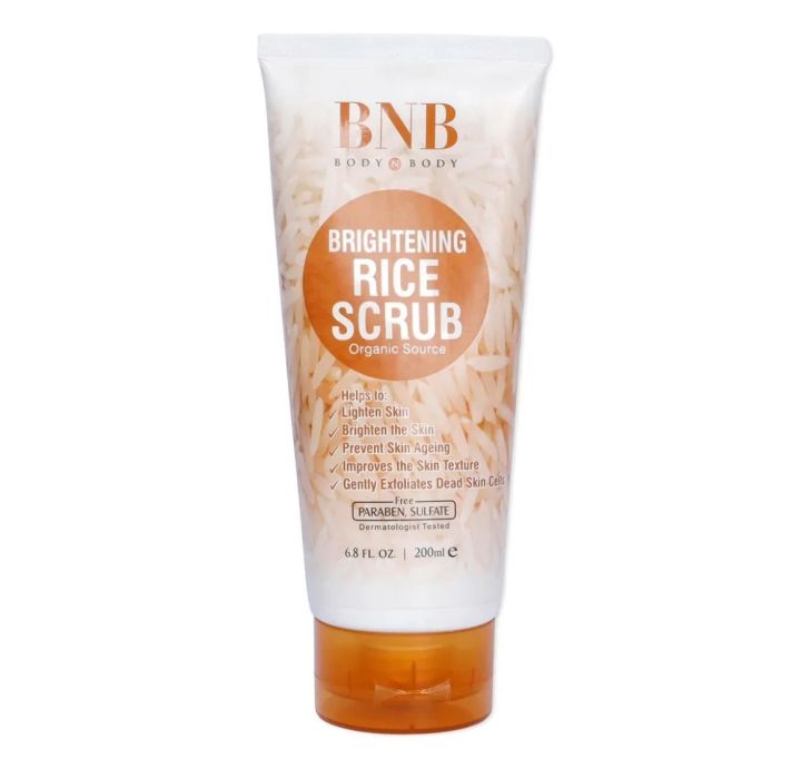 Rice Brightening Scrub | Gentle Rice Brightening Face Scrub 200 ml ...