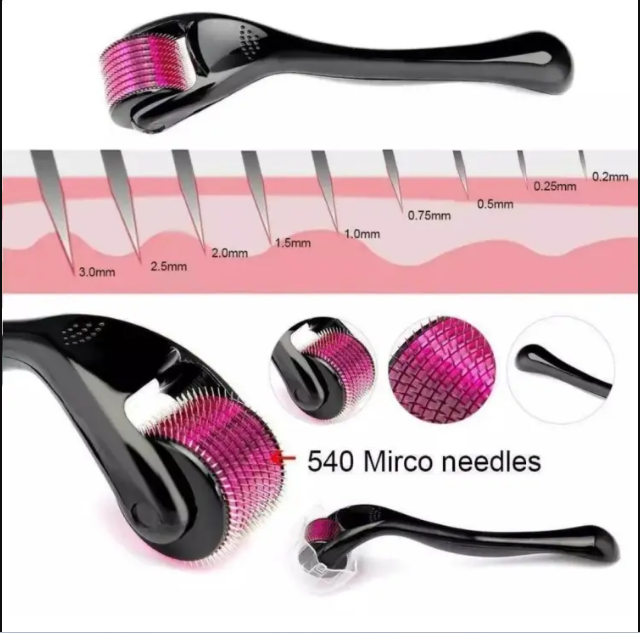 Derma Roller 0.5 Mm Hair & Skin System | Daraz.pk