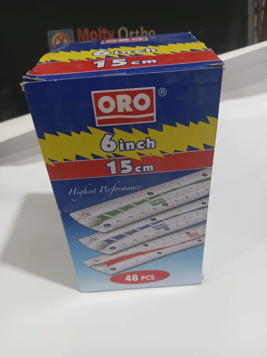 oro scale 6 inch 15cm 48pcs | Daraz.pk