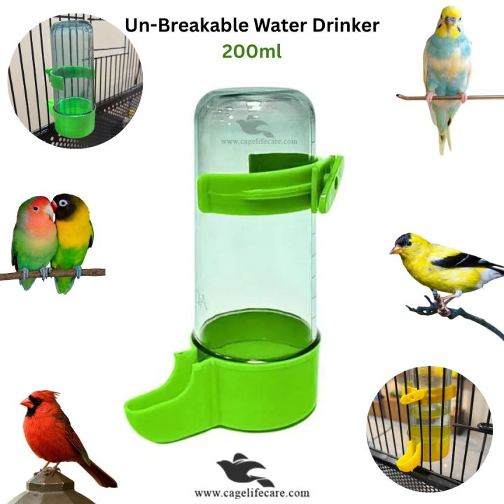 Premium Quality 200ml Birds Water Drinker (Pack Of 10) –Perfect For All ...