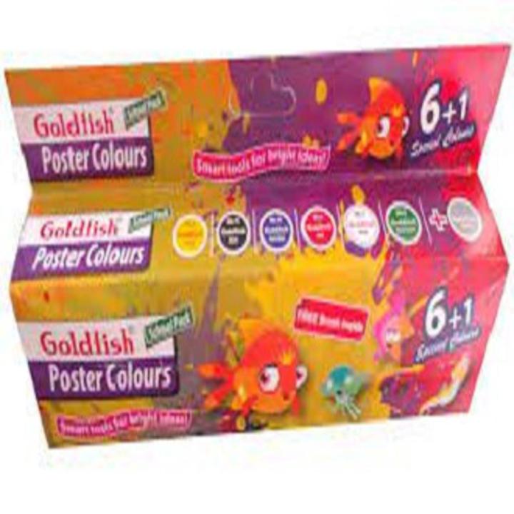 Poster Colors 6+1/Box goldfish for Art & Drawings | Daraz.pk