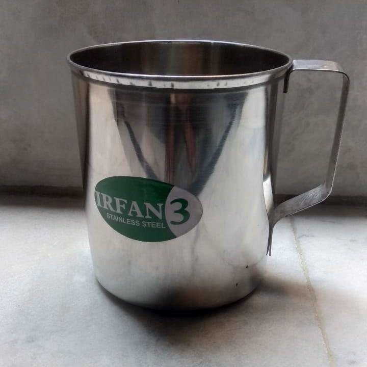 Stainless Steel Cup Lassi Mug Large Rust Free 600ml | Daraz.pk
