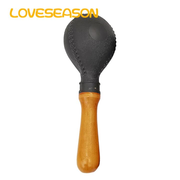 Wood Maracas Toy Traditional Black Maracas Hand Shaker Rattle for Kids ...