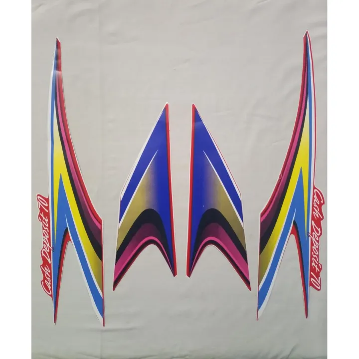 Tanki Tapa Sticker 2010 Model Honda 70 ( COMPLETE SET ) | Daraz.pk