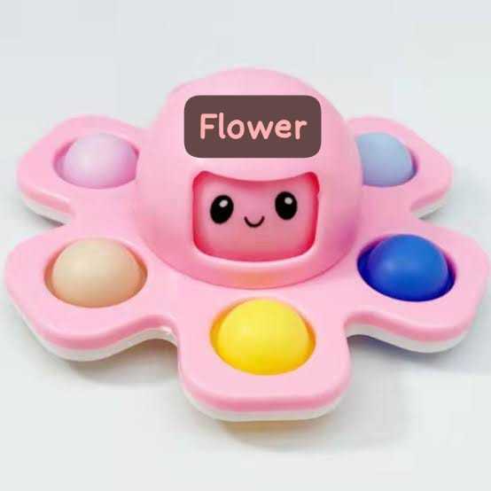 Popit Bubble Fidget Spinner | Push Pop Mechanism Spinner for Kids ...