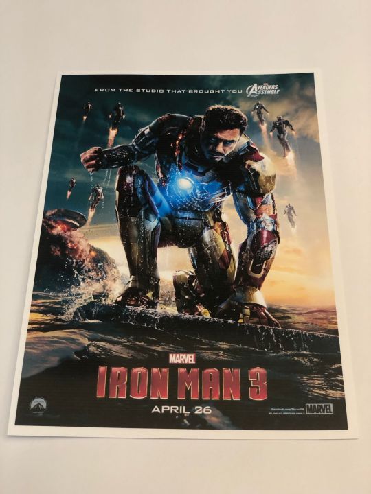 All Iron man movies aesthetic A4 size vinyl sticker poster | Daraz.pk