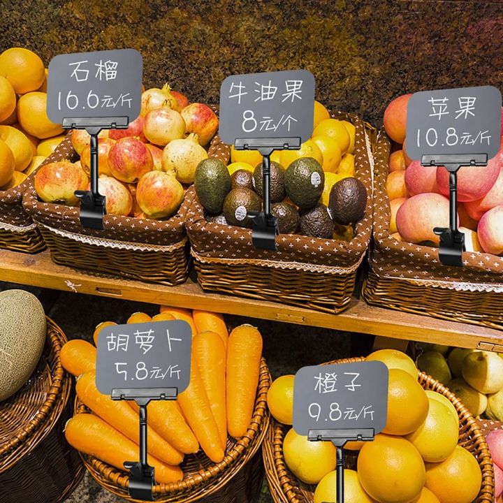 Portable A4 A5 A6 Chalkboard Price Tag with Clip Advertising Display ...