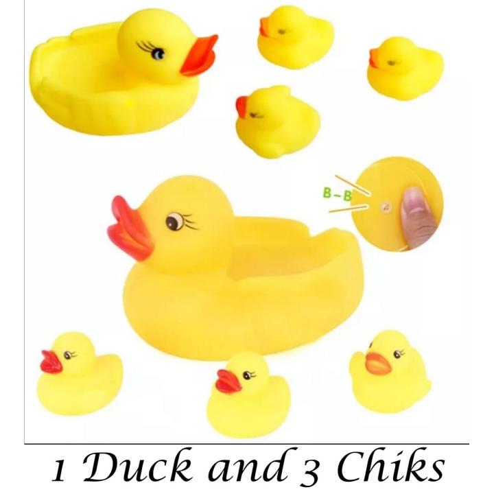 Floating Rubber Duck Toys Family - Water Toys | Daraz.pk