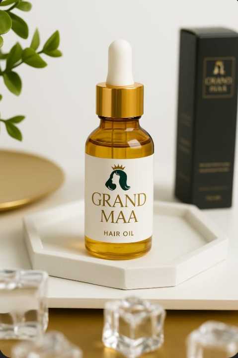 Grand Maa Hair Oil ,its a natural hair oil - remove ,dandruff , smooth ...