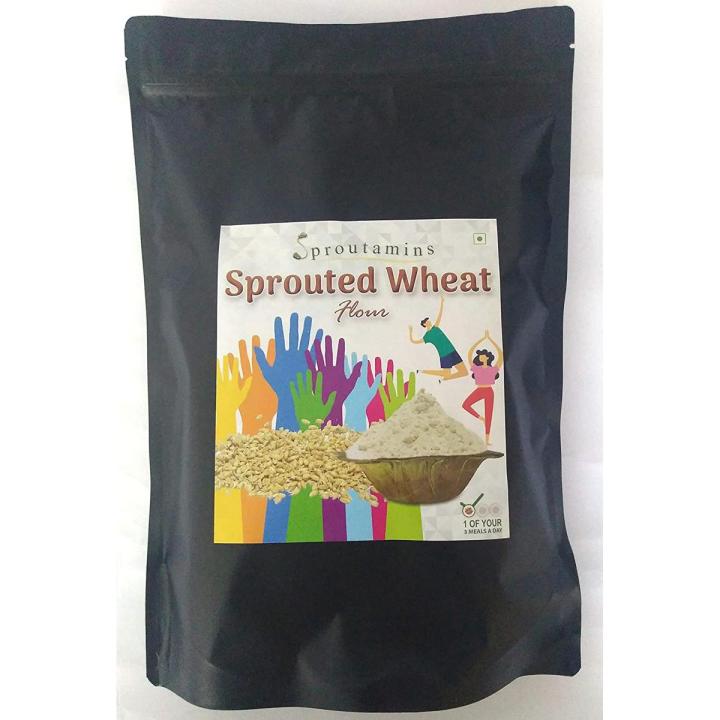 Sprouted Whole Wheat Flour 200 g | Daraz.pk