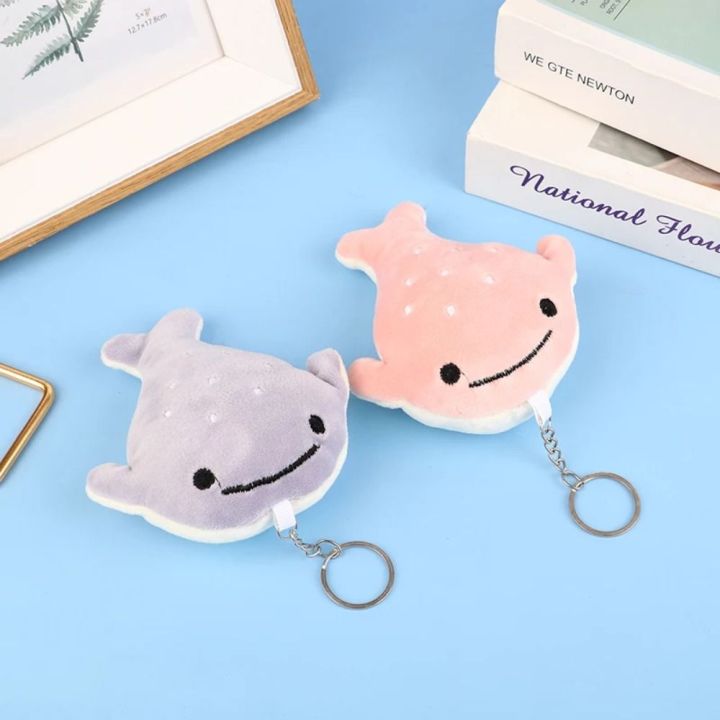 Hanging Accessory Animal Whale Cartoon Whale Keychain Plush Fluffy ...