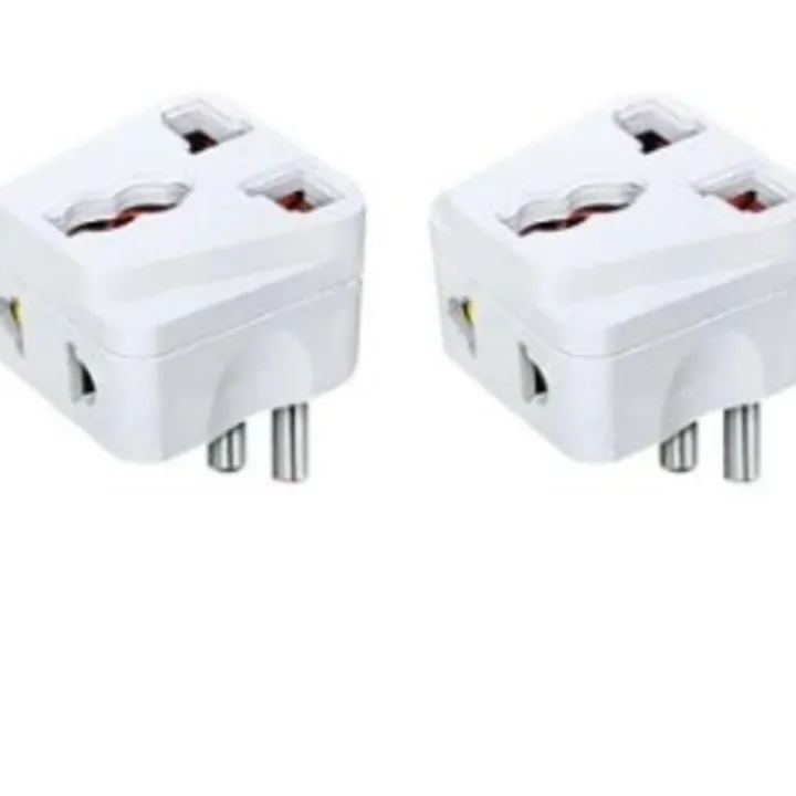 3 pin Plug Adapter | Multi plug sockets | Plug Socket, Multi Plug ...