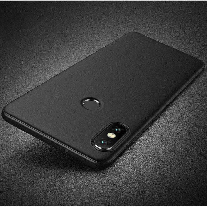 Redmi S2 Matte Soft Silicon Shockproof Back Cover with Camera ...