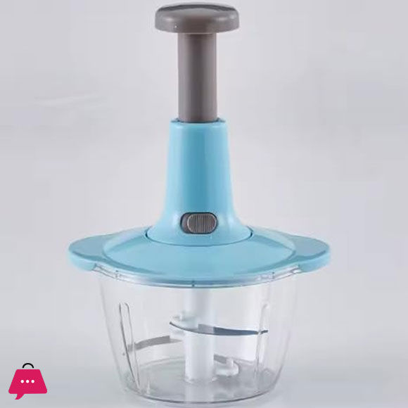 Atmad pk Hand Push Vegetable Chopper, 3 Stainless Steel Blades, Speedy ...