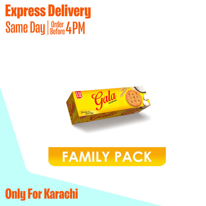 Gala Egg Biscuits - Family Pack (Pack of 01) | Daraz.pk