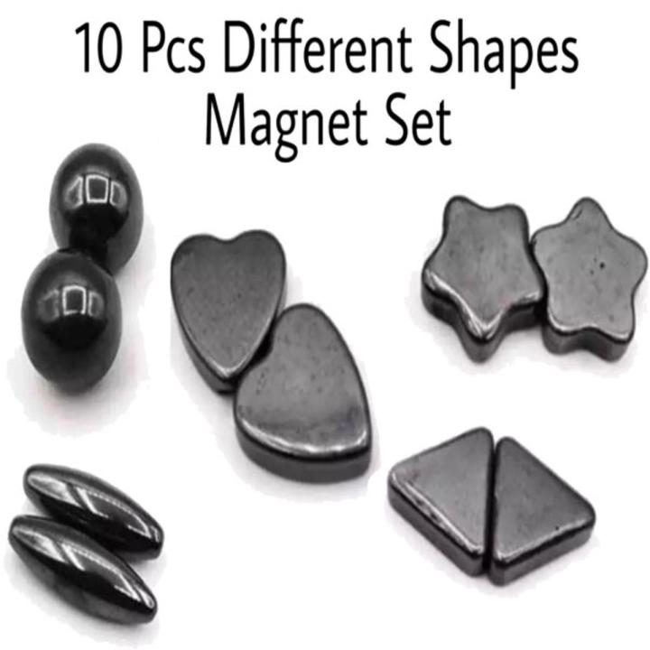 10 Different Shapes Magnets Set For Children and Adults Playing | Daraz.pk