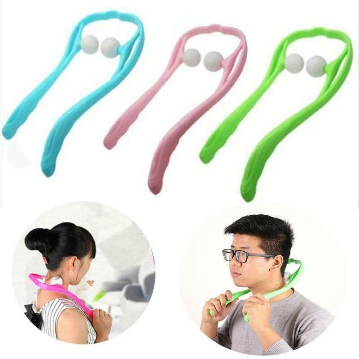 Pressure Point Therapy Massager Comfortable Neck Massager Roller ...