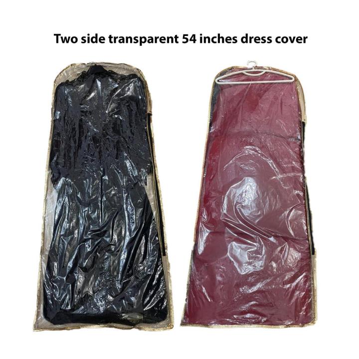 54 Inches Dress Cover / Garments bag / Clothes Cover Case Dustproof for ...