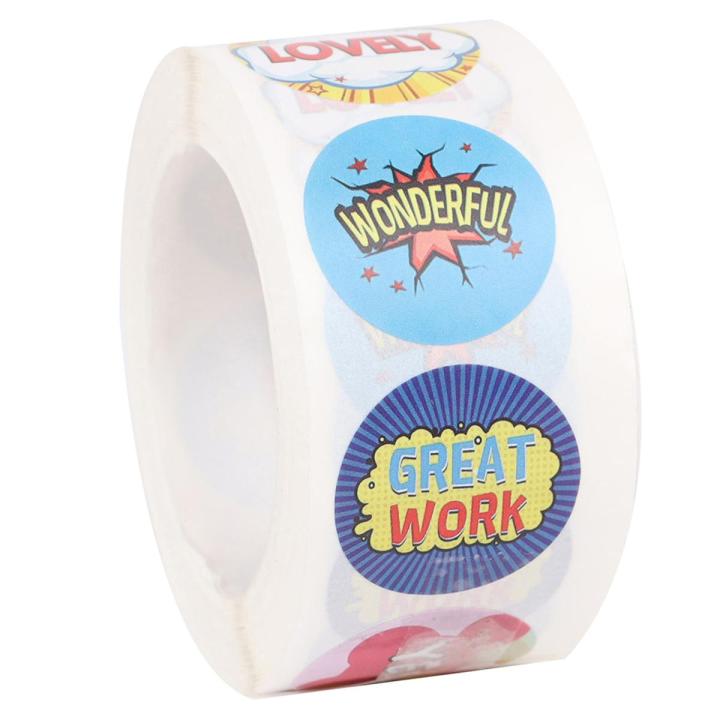 NYT 500 Pcs/Pack Motivational Words Sticker Teacher Reward Sticker ...