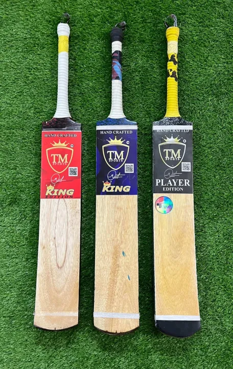 TM new player edition Bat Rawalakot Wood Premium quality Full Cane ...