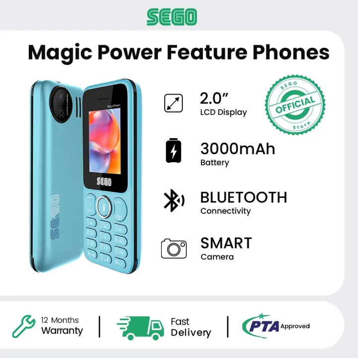 SEGO Magic Power | Smart Camera | Bluetooth Connectivity | Wireless FM ...