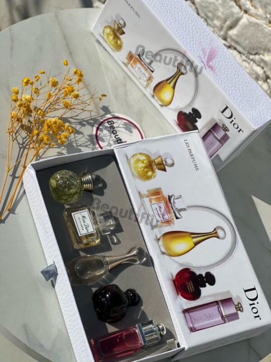 Dior 5pcs Perfume Gift Box | Daraz.pk