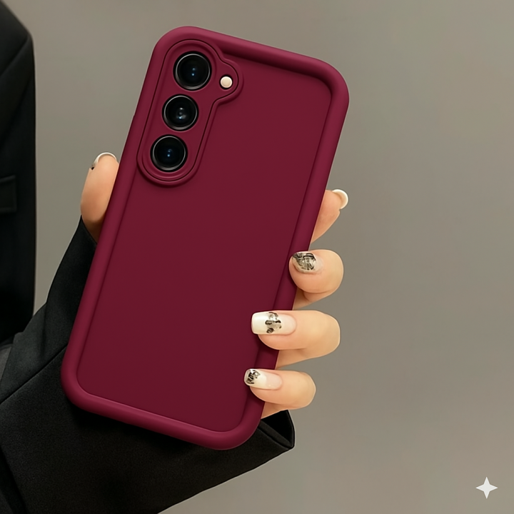 Tecno Spark 40 Pro 4G Back Cover Soft Matt Solid Color Liquid Silicon ...