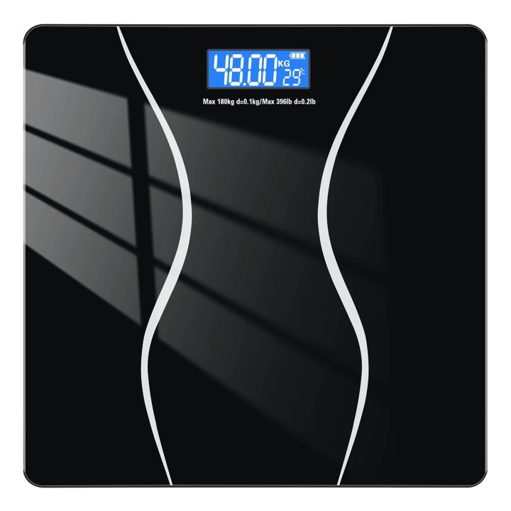 Bathroom weight scale\digital weight machine\180kg Human Body Weighing ...