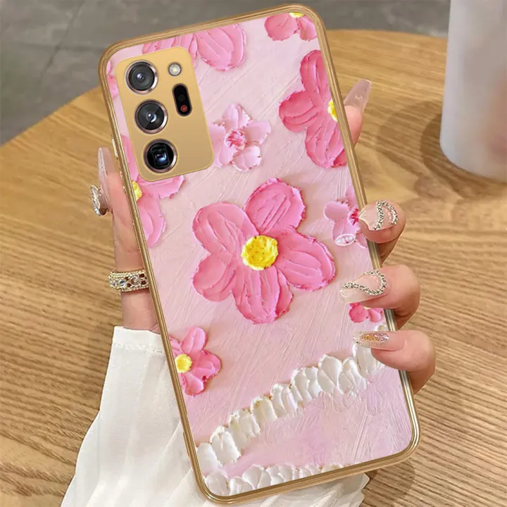 Samsung_ Galaxy Note 20 Ultra - Floral Series - Design 2 - Pink - HQ ...