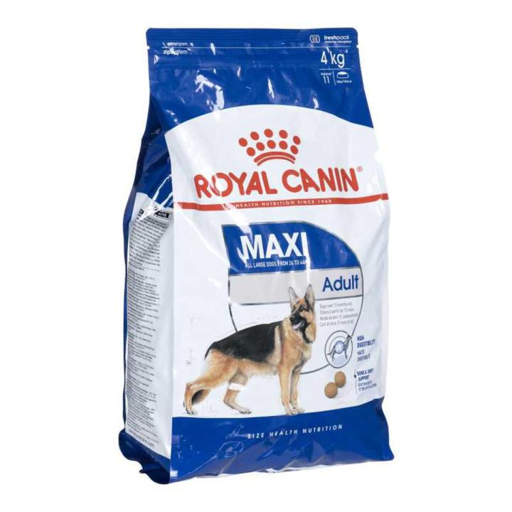 Royal Canin Maxi Adult 4kg All large Dogs Weight 26-44 kg | Daraz.pk