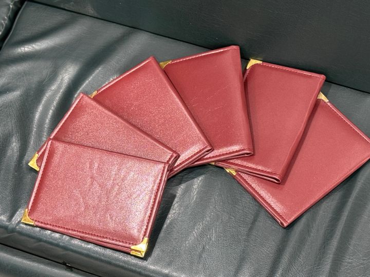 Genuine Leather Bill Folder & Bill Book – Premium Quality Single + 6 ...