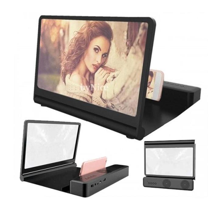 3D Mobile Phone Screen Magnifier with Bluetooth Speaker - Multi | Daraz.pk