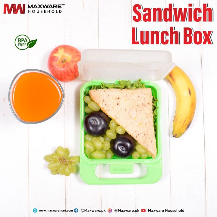 Sandwich Lunch box Meals On-the-Go with the Sandwich, Tiffin, Lunch ...