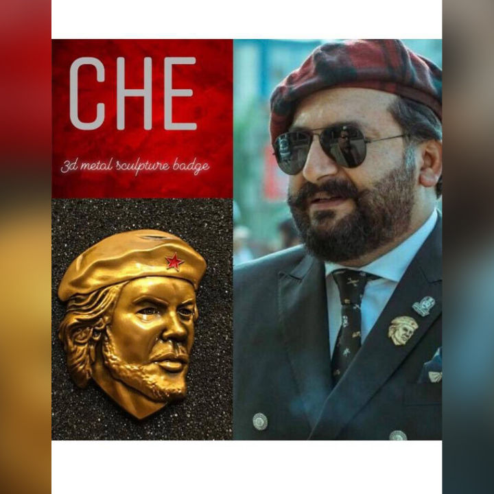CHE Guevara 3d Metal Lapel pin | Daraz.pk