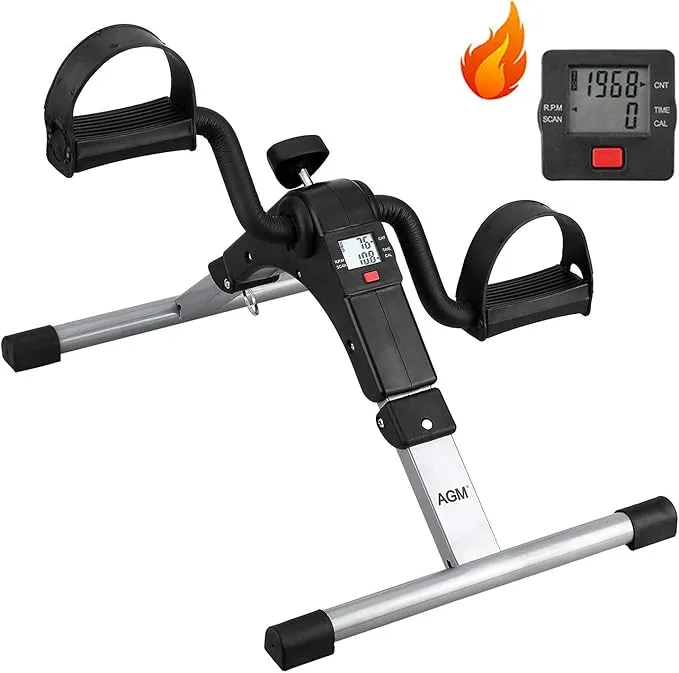 Mini Exercise Bike Pedal Exerciser for Leg & Arm Workout | Portable ...