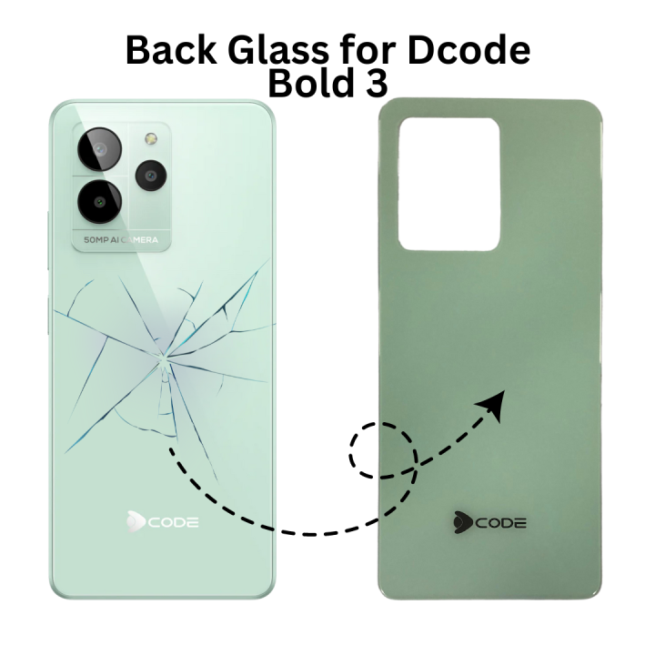 Premium Replacement Back Glass for Dcode Bold 3 – Original Fit | Daraz.pk