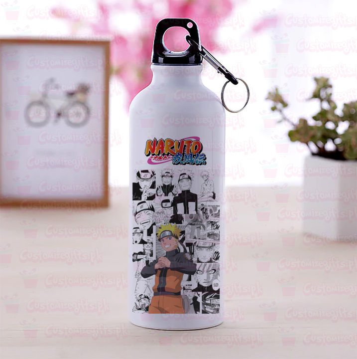 Naruto Water Bottle for Anime Otaku Fans Bottle at CustomizeGiftsPK ...