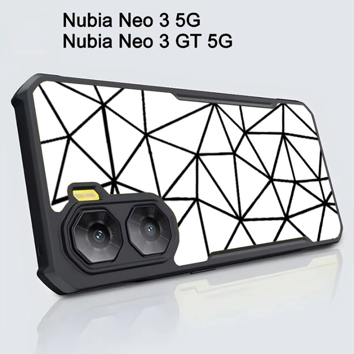 Luxur Phone Casing For ZTE Nubia Neo 3 GT Case Clear Acrylic Fall ...