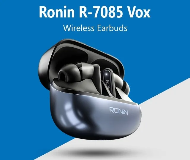 Buy Original Ronin R-7085 Vox TWS Earbuds – Wireless Bluetooth, Hybrid ...