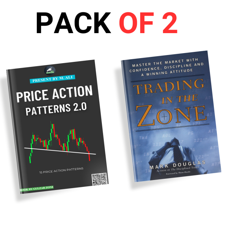 Best Trading 2 Book Set - Price Action 2.0 & Trading In The Zone - All ...