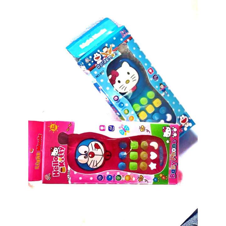 Hello Kitty Doremoon Big phone for Kids , Musical Mobile with Lights ...