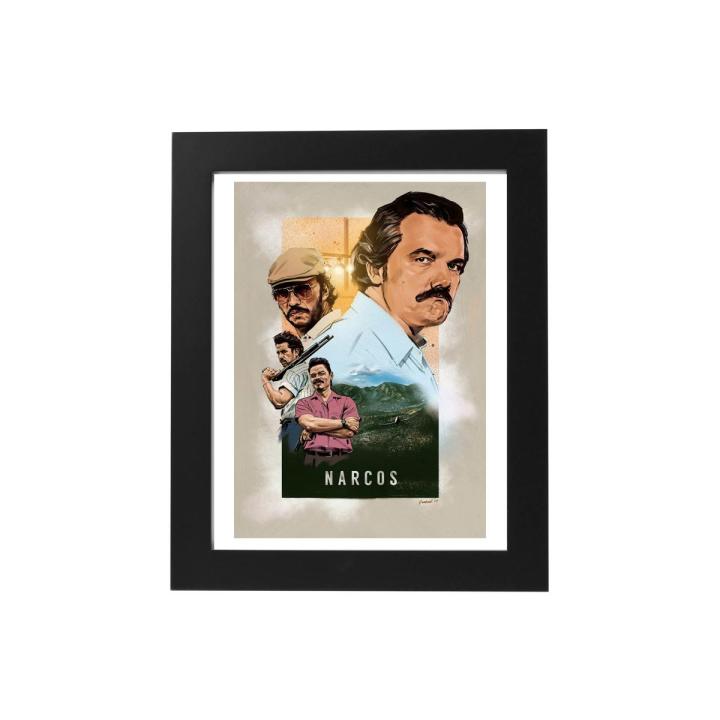 Pablo Escobar Narcos Mexico TV Show Posters Vinyl Paper Quotes Vintage ...
