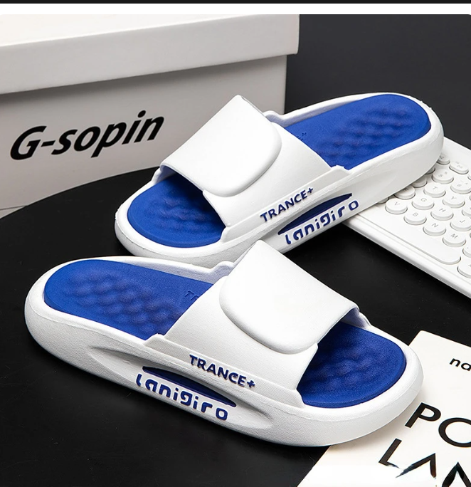 Soft slipper and light white new trendy design men's favorite slipper ...