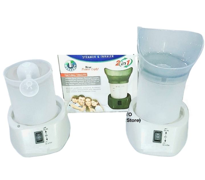 Steamer Inhaler (2 in 1) Instant Relief Steam with One year Warranty ...