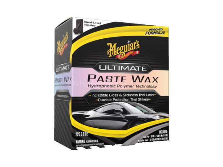 Meguiars Ultimate Paste Wax Long-Lasting Easy to Use Synthetic Wax, 8 ...