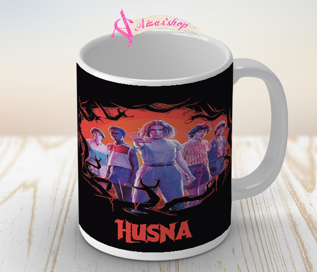 Husna Name Mug Customized Your Name Mug For Stranger Thing Lovers ...